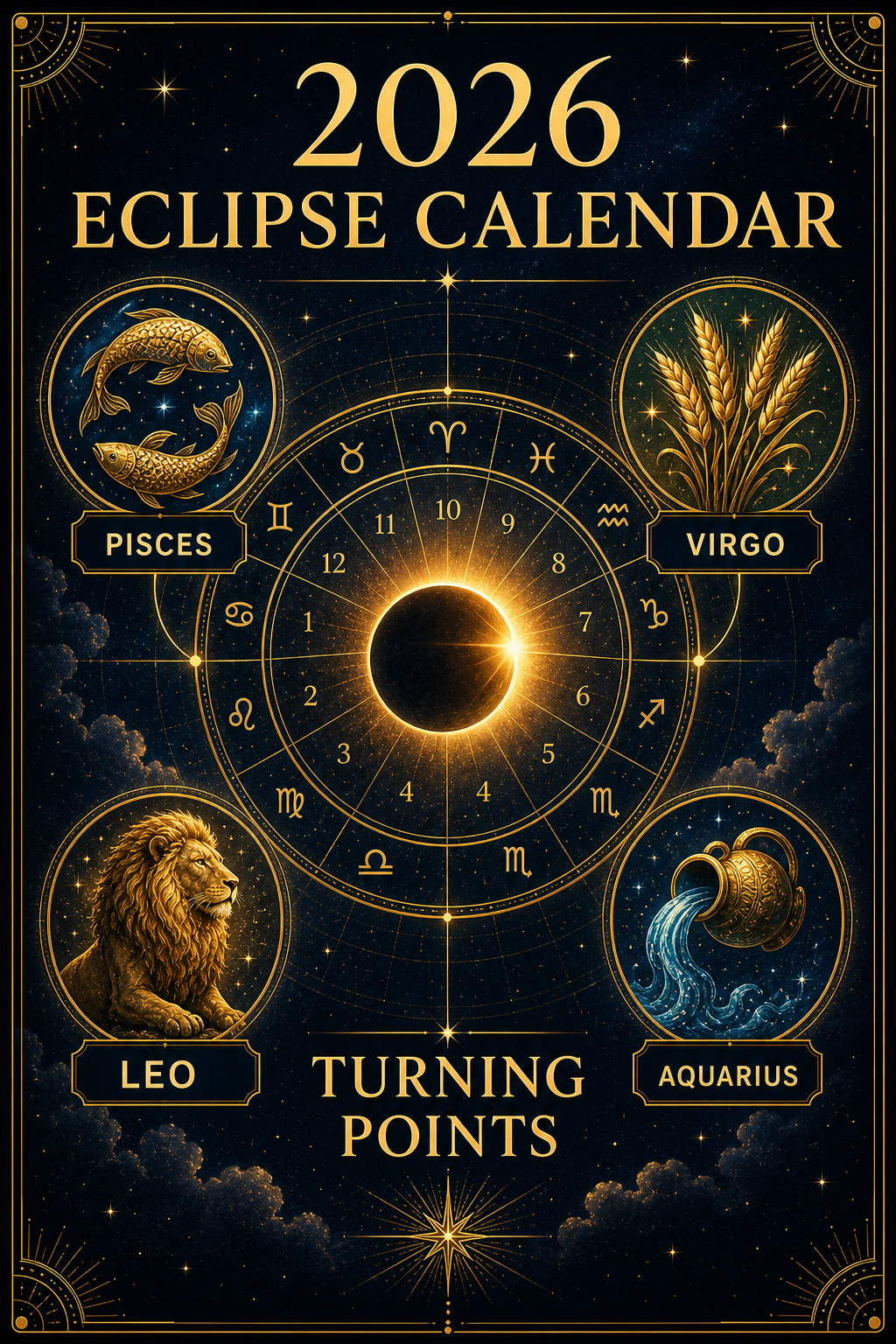 2026 Eclipse Calendar: Which Dates Hit Your Chart