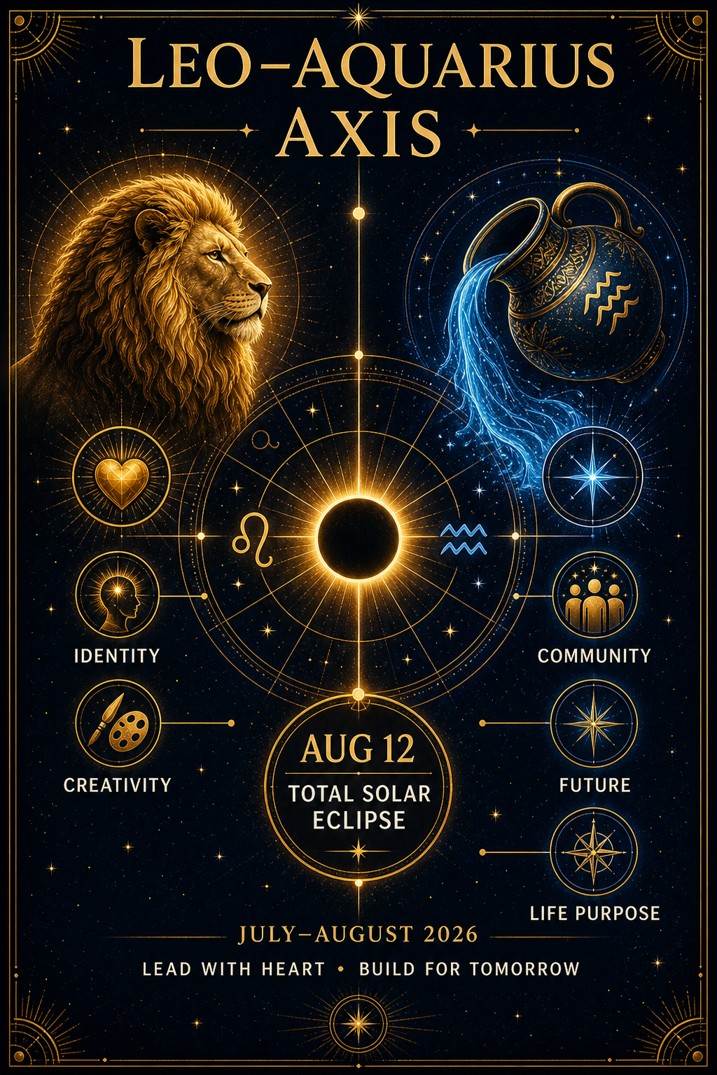 2026 Eclipse Calendar: The Virgo, Leo & Pisces Turning Points